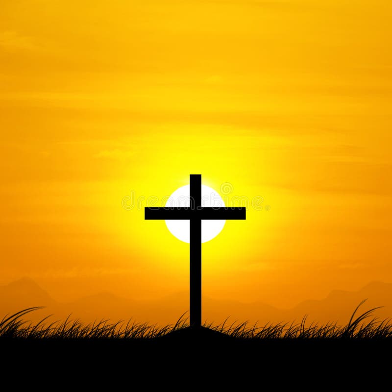 6,189 Cross Silhouette Sunset Background Stock Photos - Free & Royalty ...