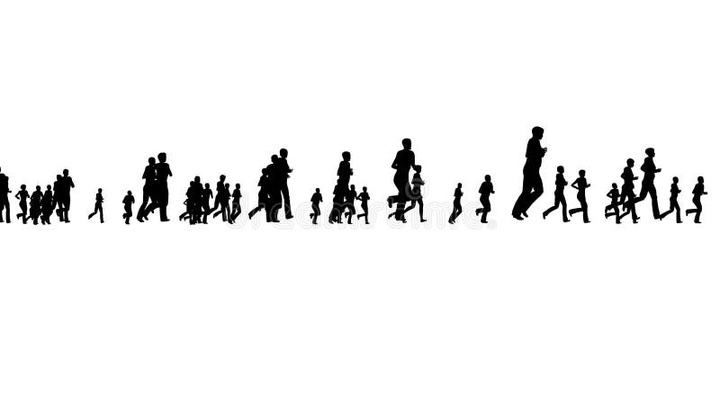 Crowd of People Concept Refugees 2022 Ukraine War Humanitarian Aid ...