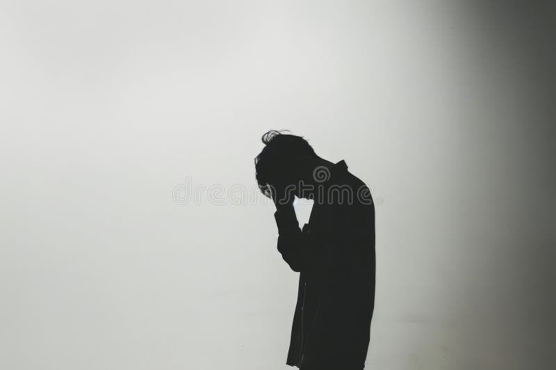 Silhouette Crying Stock Illustrations – 1,674 Silhouette Crying Stock ...
