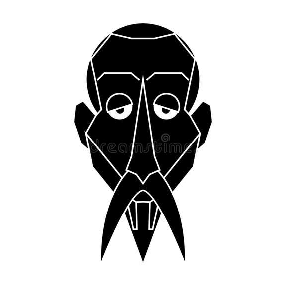 Silhouette D'isolement De Descartes Photo éditorial - Illustration du ...