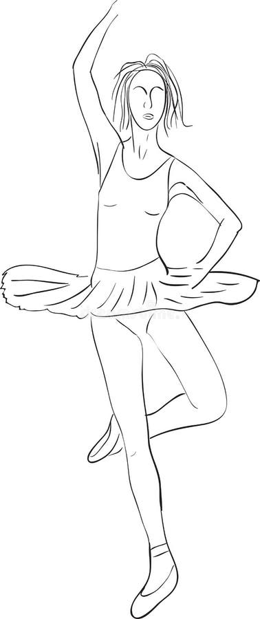 Silhouette of dancer stock vector. Illustration of adult - 41876631