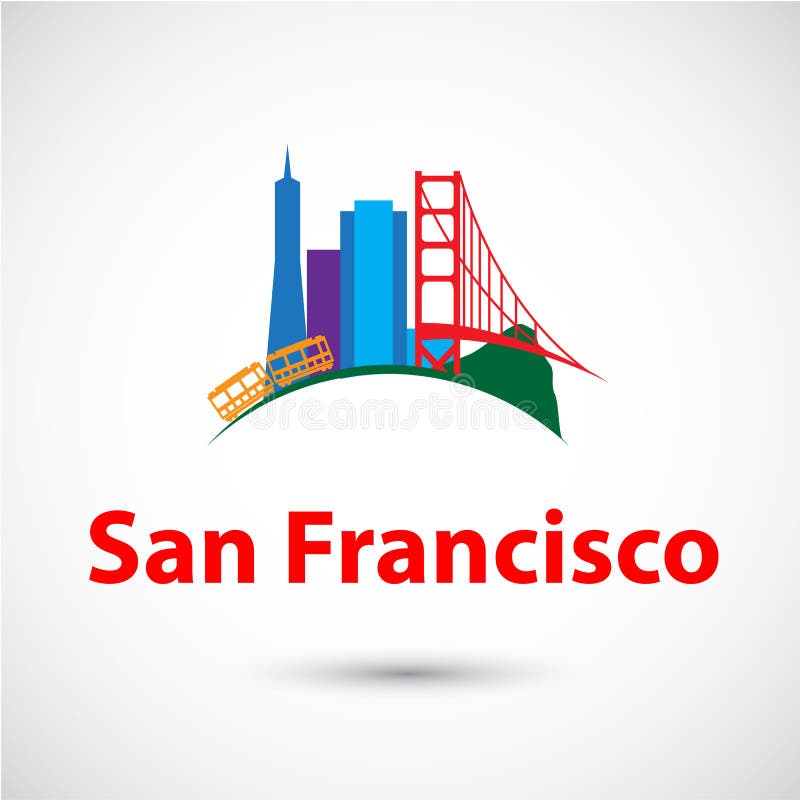 Golden Gate Bridge - Le Symbole Des USA, San Francisco Timbre De ...