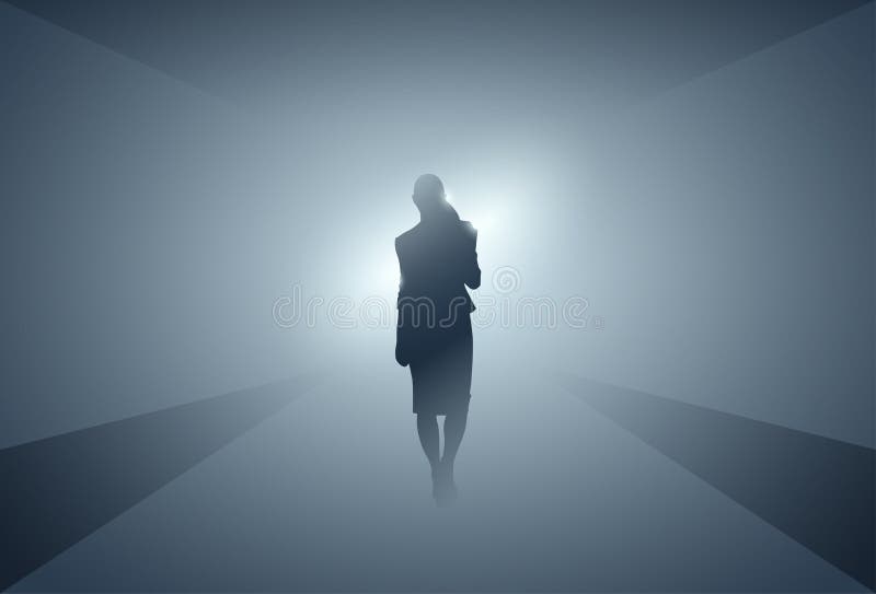 Silhouette Debout De Femme D'affaires Illustration Stock - Illustration ... Silhouette Debout De Femme D'affaires Illustration Stock - Illustration ...