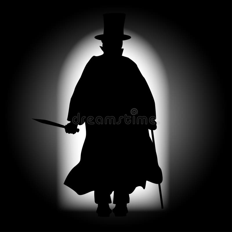 Silhouette De Jack the Ripper Illustration Stock - Illustration du ...