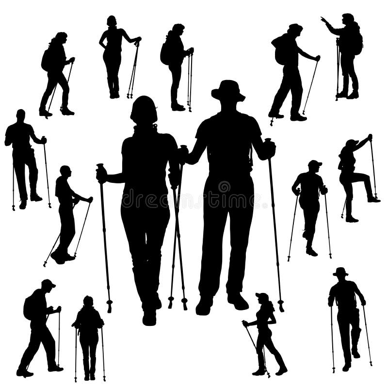 Marcheurs Stock Illustrations, Vecteurs, & Clipart – (1,402 Stock ...