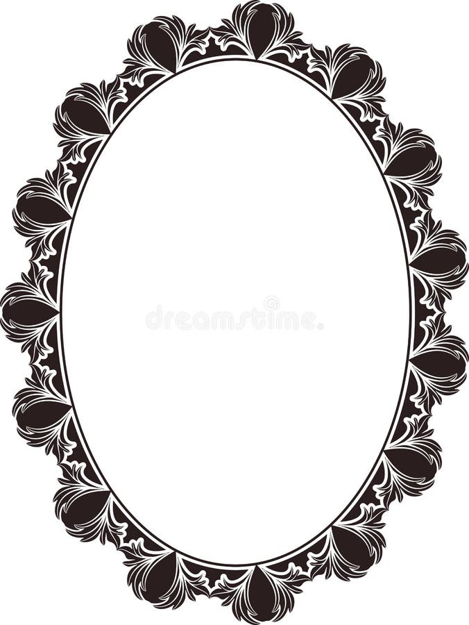 Decorative frame stock vector. Illustration of artistic - 24466968