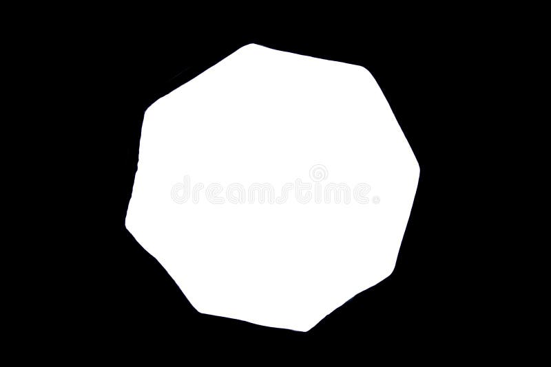 Silhouette of Deep Octobox Studio Softbox Modifier is Shooting I Stock ...