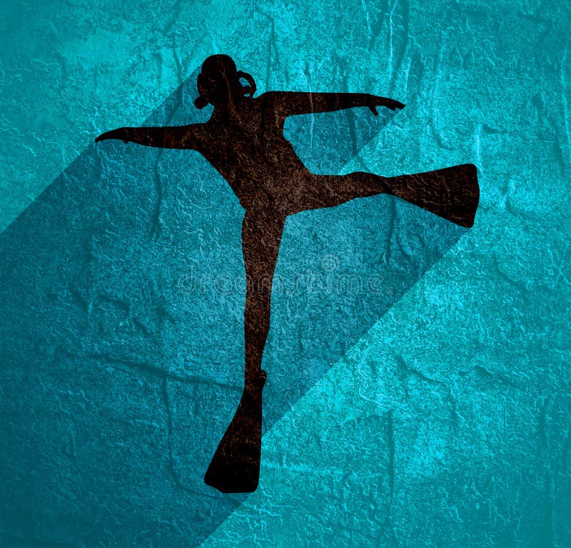 Diving sport concept stock illustration. Illustration of gesture ...