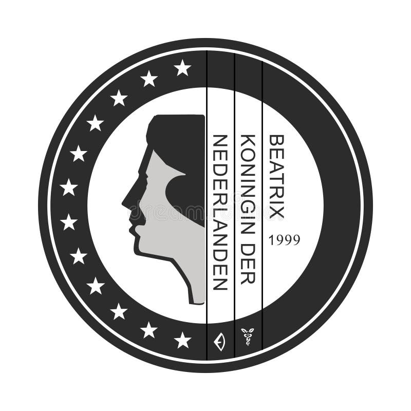 Silhouette Dutch Euro stock illustration. Illustration of european ...