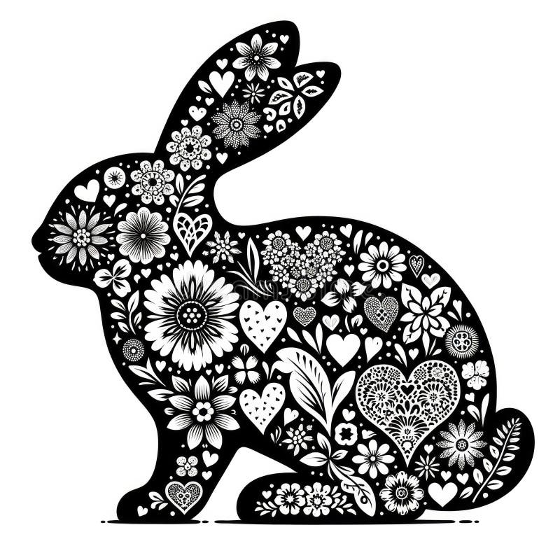 Easter rabbit stock photo. Image of traditional, rabbit - 12475024