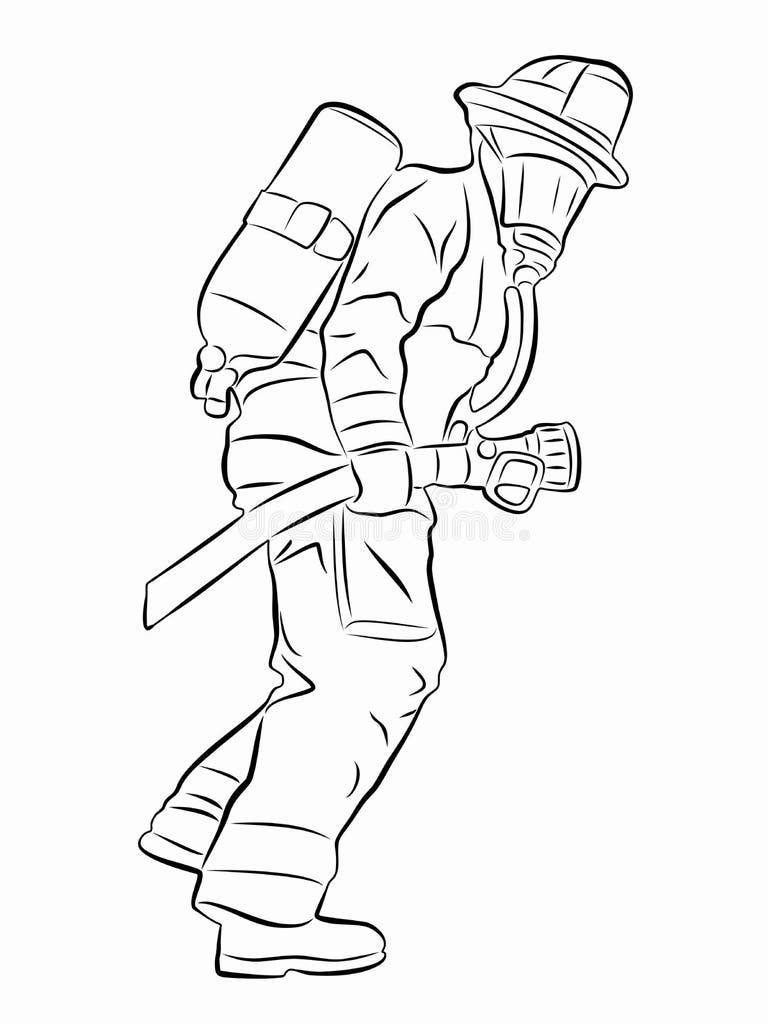 Fire Hose Draw Stock Illustrations – 230 Fire Hose Draw Stock ...