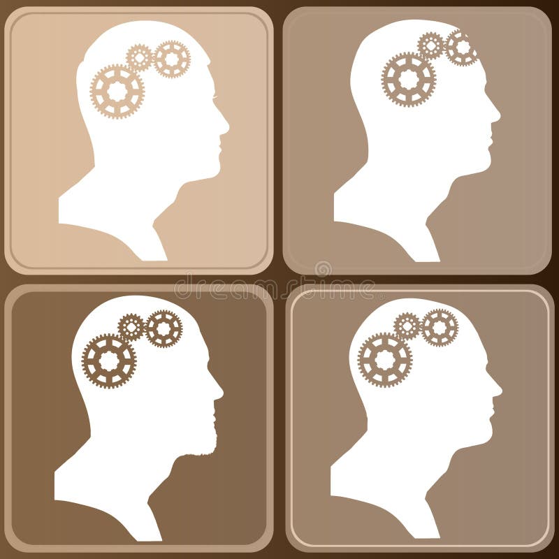 Silhouette stock illustration. Illustration of icon, beautiful - 57402160