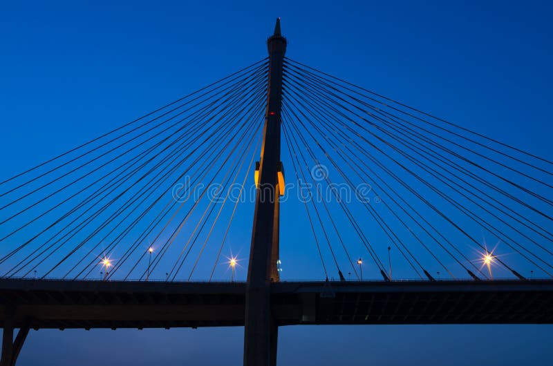 Fragment of Cable Support of Truss Gothic St Johns Bridge Across the ...