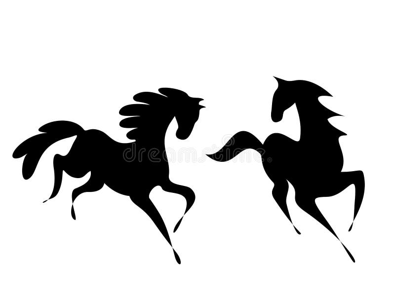 Galloping Horse. Continuous One Line Drawing. Horse Logo Stock Vector ... Galloping Horse. Continuous One Line Drawing. Horse Logo Stock Vector ...