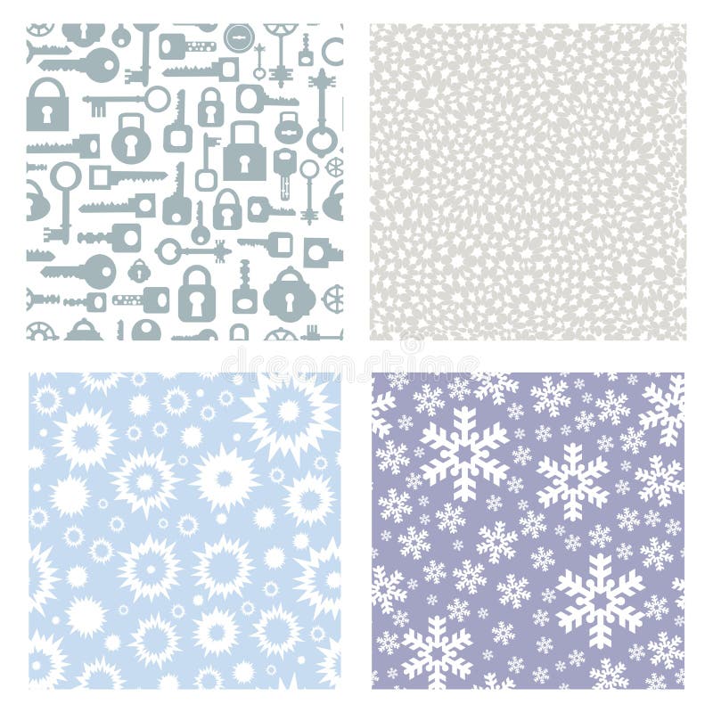Geometric Pattern Seamless Tile Pastel Cut File Vector Seamless Set ...