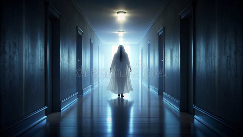 Ghost Hallway Stock Illustrations – 340 Ghost Hallway Stock ...