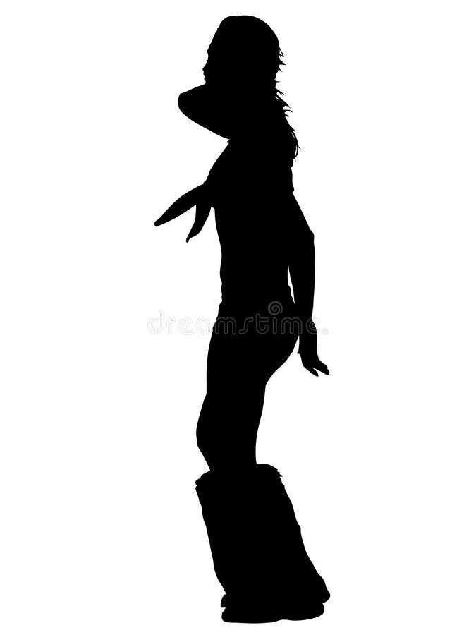 Indian hindu dancing woman stock vector. Illustration of dancing - 9345383