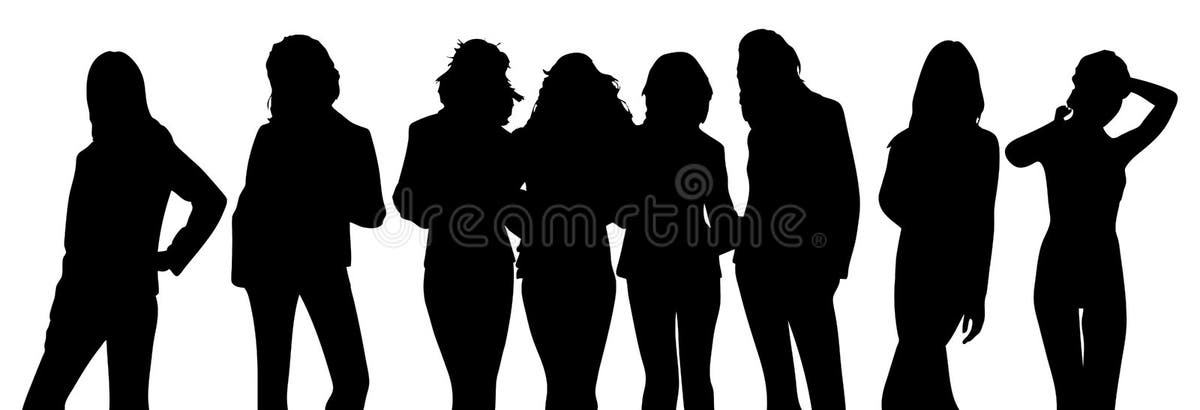 Silhouette Expressions Stock Illustrations – 3,145 Silhouette ...