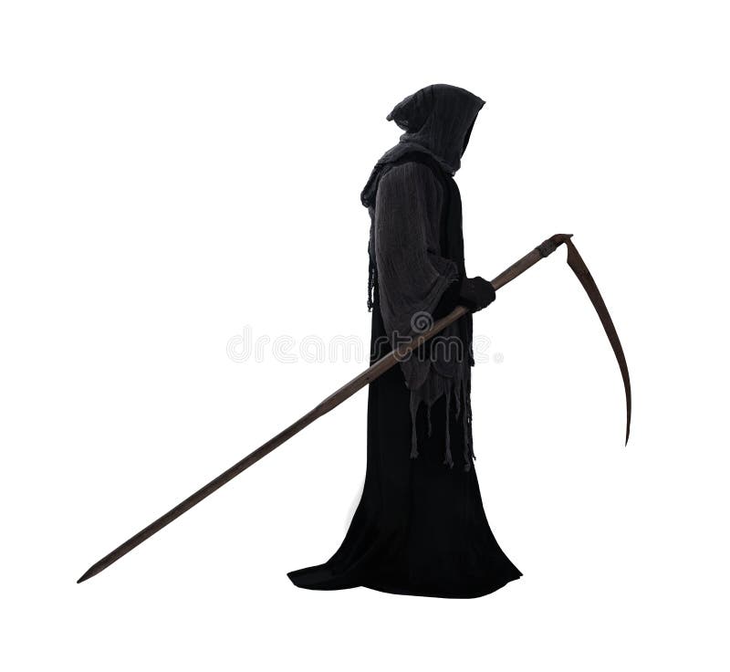 Grim Reaper Reaching Towards the Camera Stock Image - Image of dead ...
