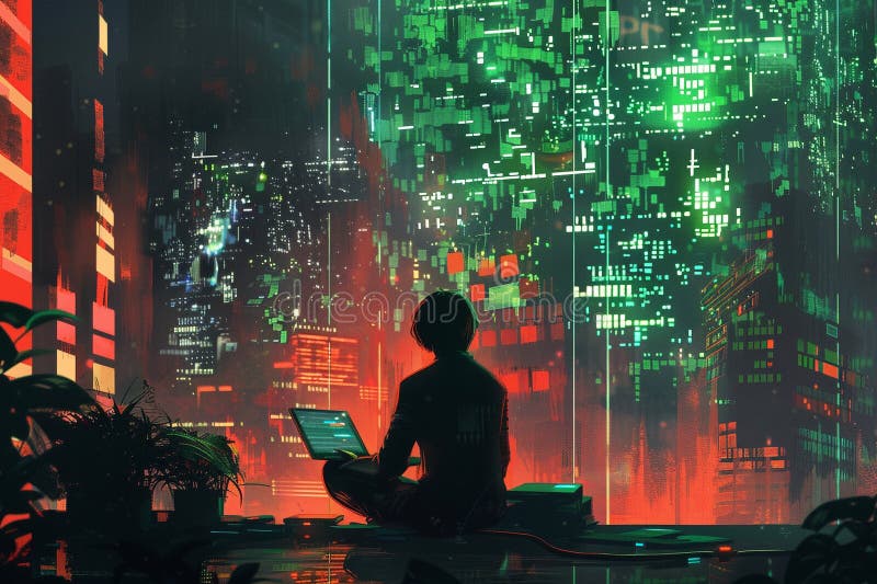 Cyberpunk Window Stock Illustrations – 1,650 Cyberpunk Window Stock ...