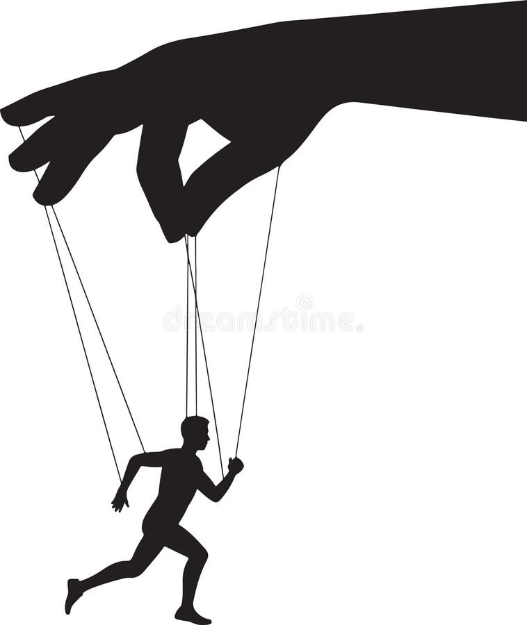 Puppet Strings Silhouette Stock Illustrations – 80 Puppet Strings ...