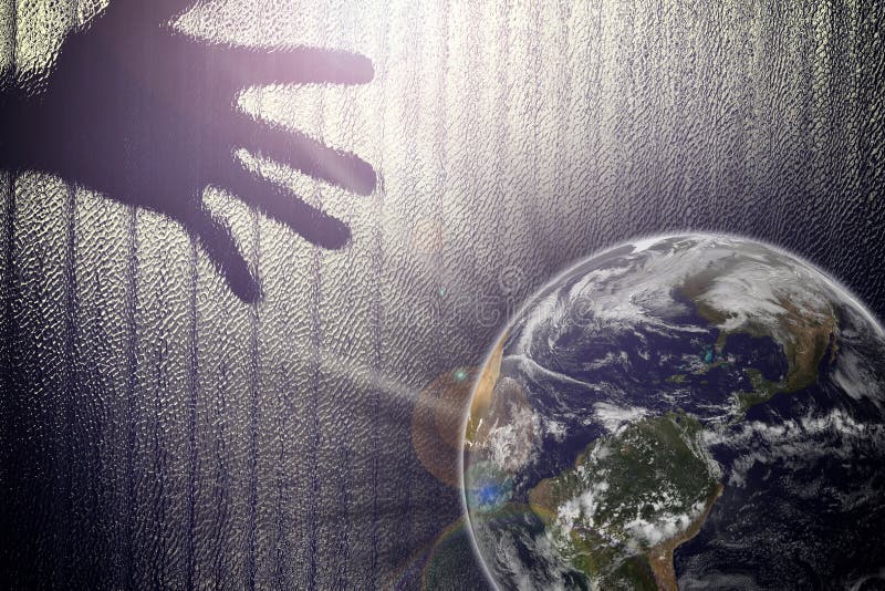 Hand grab world stock image. Image of ecology, save, concept - 19592601
