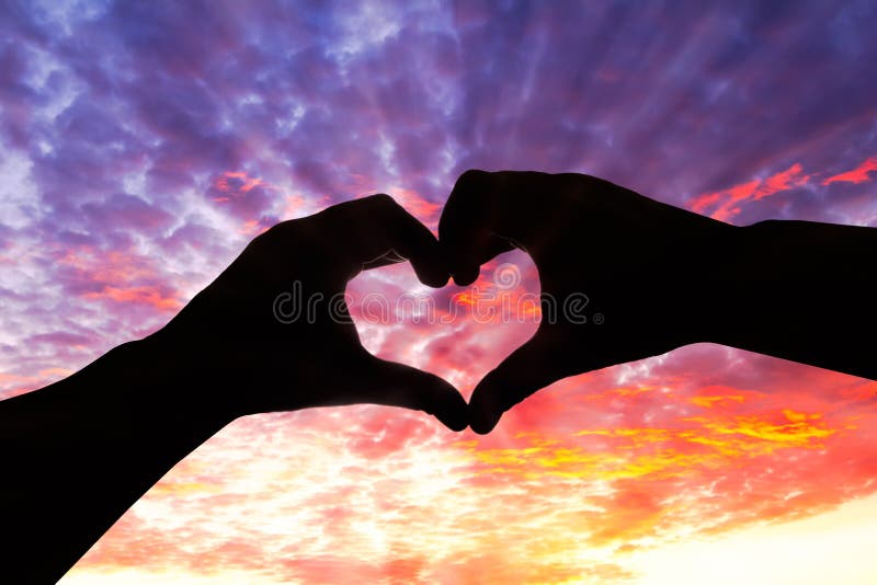 Hand Heart In Sky 5,032 Heart Shape Hands Sky Stock Photos Free