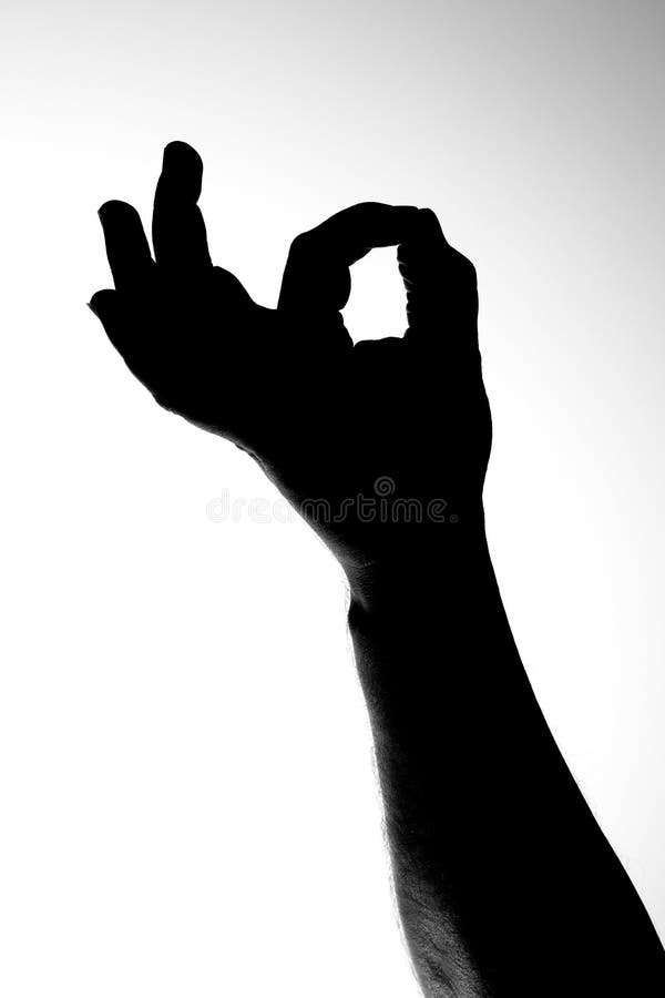 208 Ok Hand Sign Silhouette Stock Photos - Free & Royalty-Free Stock ...