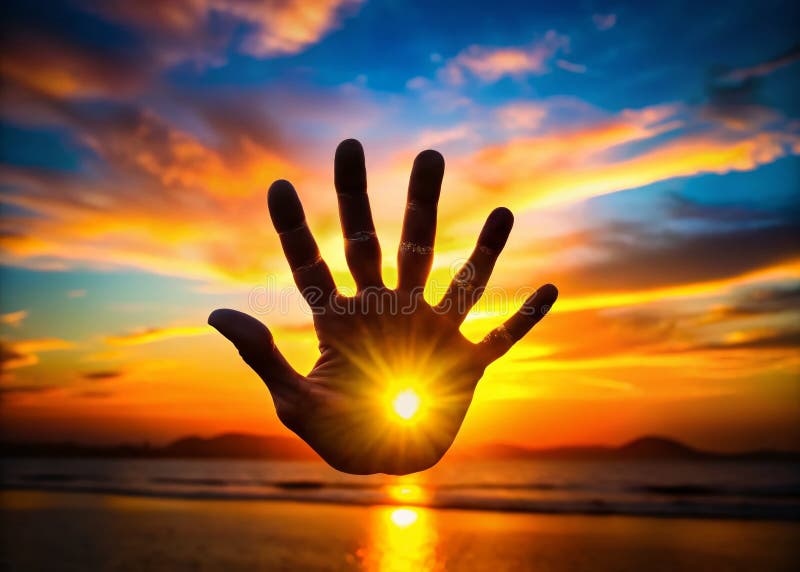 Silhouette Handprints a Powerful Symbol of Community Support and ...