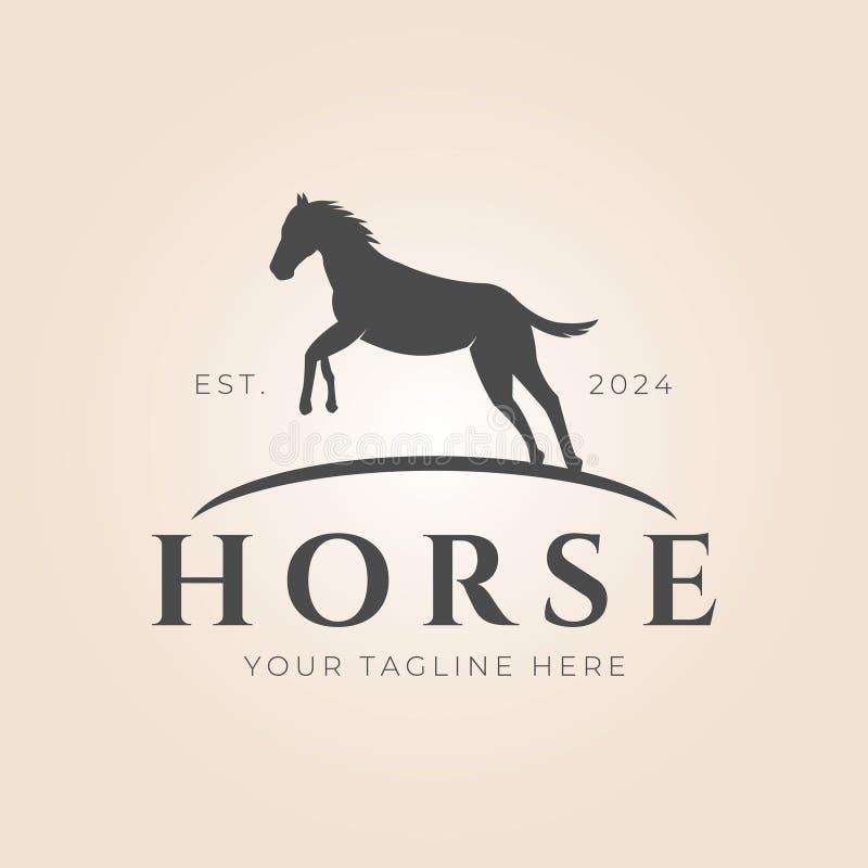 Modern Equestrian Logo Stock Illustrations – 2,710 Modern Equestrian ...