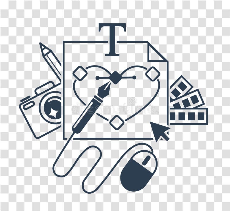 Silhouette icon designer stock illustration. Illustration of idea ...