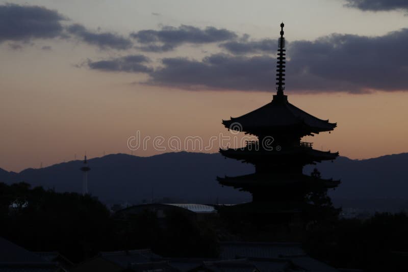 1,074 Japanese Building Silhouette Stock Photos - Free & Royalty-Free ...