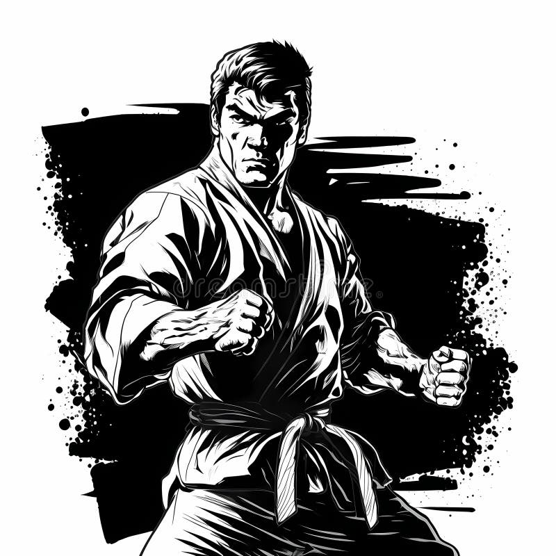 Karate Sensei Stock Illustrations – 341 Karate Sensei Stock ...