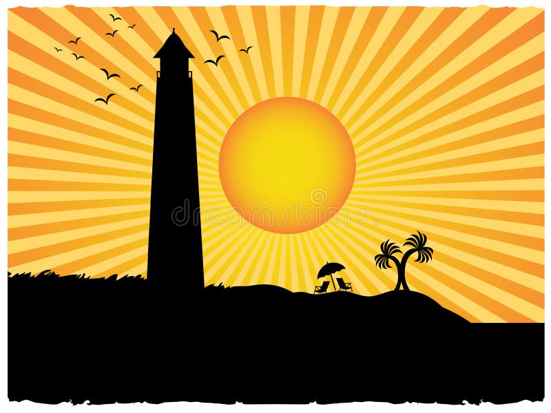 House Silhouette Sun stock illustration. Illustration of sunshine ...