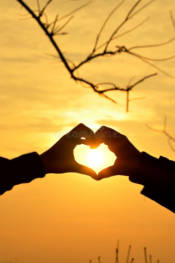 Silhouette love stock image. Image of blue, abstract - 51014035