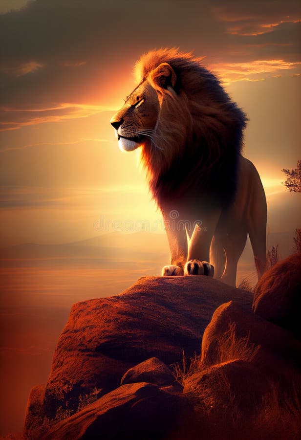 612 Lion Setting Stock Photos - Free & Royalty-Free Stock Photos from ...