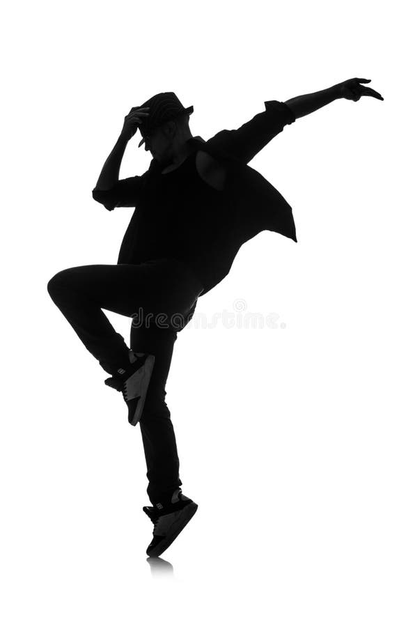 Male Jazz Dancer Silhouette