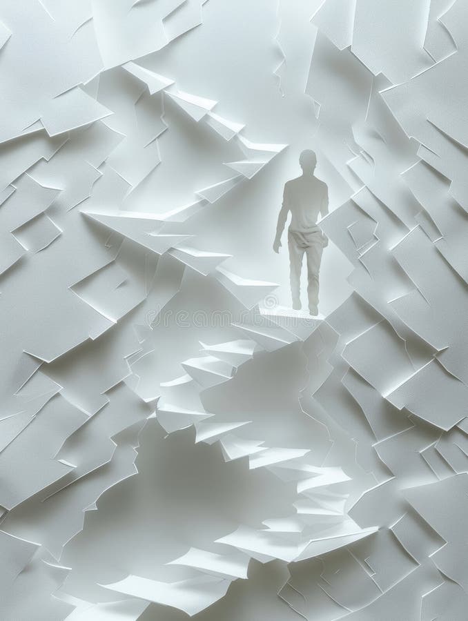 Silhouette Person Ascending Stairs Stock Photos - Free & Royalty-Free ...