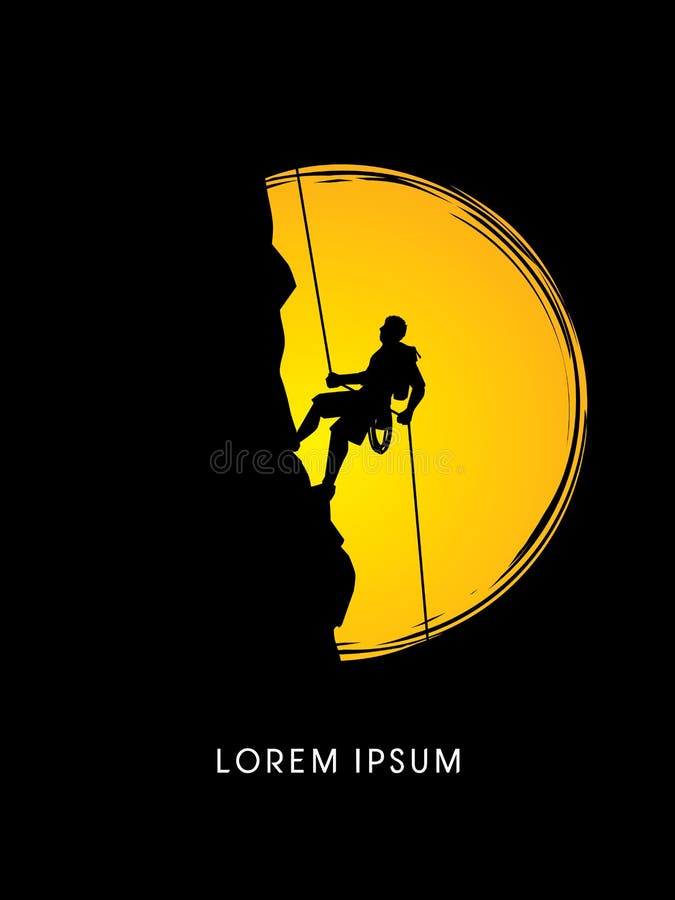 Climbing Outline Stock Illustrations – 11,157 Climbing Outline Stock ...