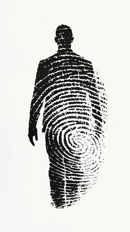 105 Fingerprint Investigation Silhouette Stock Photos - Free & Royalty ...
