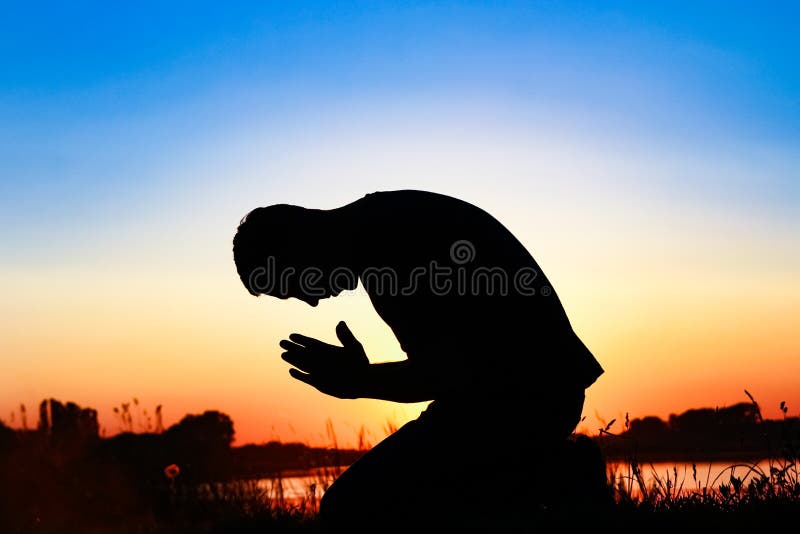 Man Praying Background