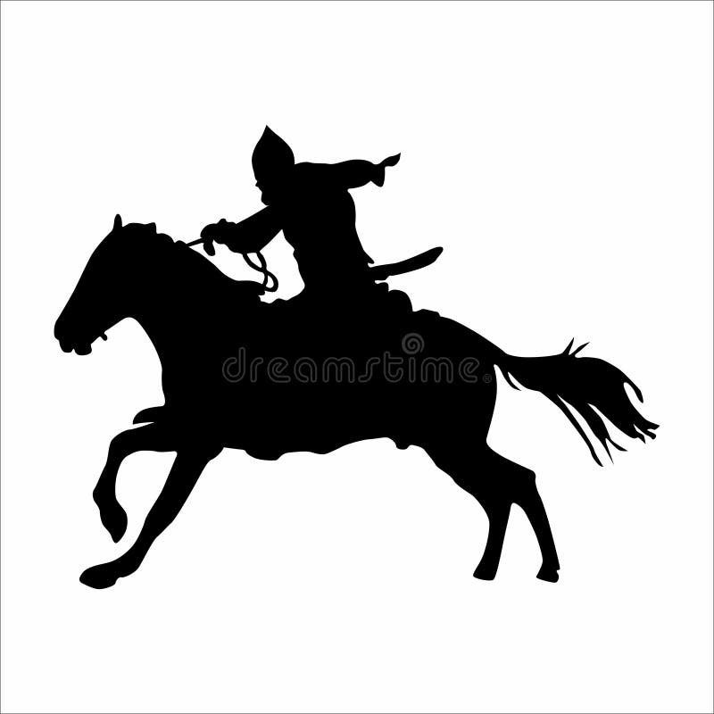 Horse Man Riding Silhouette Stock Illustrations – 2,542 Horse Man ...