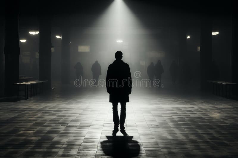 Man Standing Alone