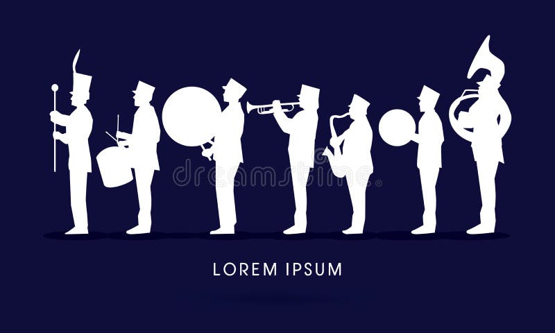 Marching Band Stock Illustrations – 1,636 Marching Band Stock ...