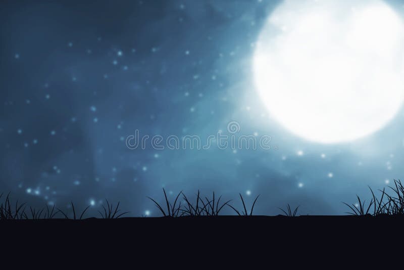 904 Moonlight Field View Stock Photos - Free & Royalty-Free Stock ...