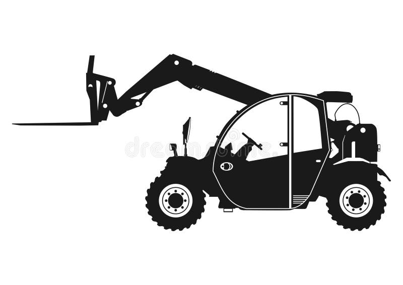 Telehandler Stock Illustrations – 561 Telehandler Stock Illustrations ...
