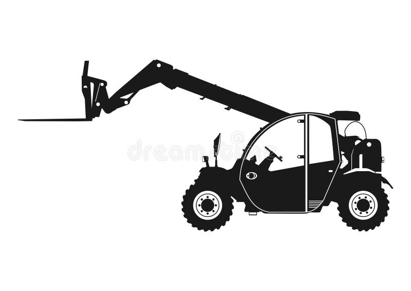 Telehandler Stock Illustrations – 370 Telehandler Stock Illustrations ...