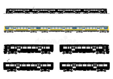 Modern Train Silhouette Stock Illustrations – 7,029 Modern Train ...