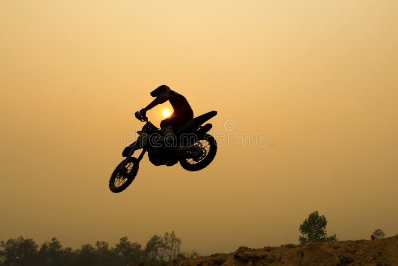 Motocross Jump stock image. Image of motor, dirt, extreme - 1475801