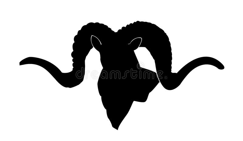 Silhouette mountain ram stock vector. Illustration of graphic - 6726173 Silhouette mountain ram stock vector. Illustration of graphic - 6726173